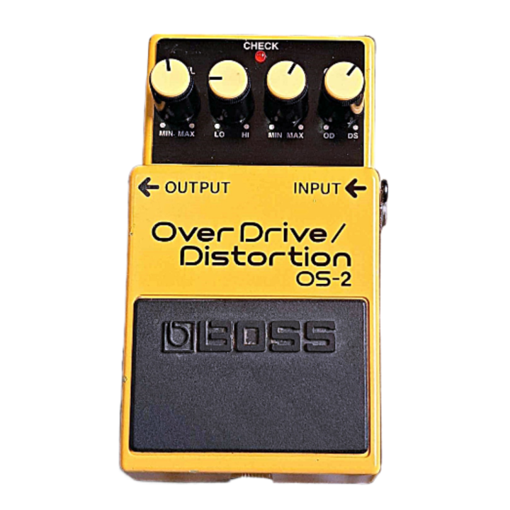 เอฟเฟคกีตาร์มือสอง Boss OS-2 Overdrive Distortion สภาพสวย พร้อมใช้งาน ...