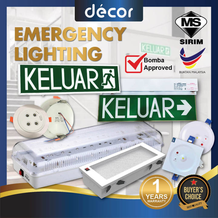 LED Emergency Downlight SMD LED Emergency Light White Recessed Type ...