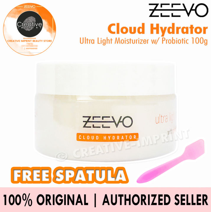 Zeevo Cloud Hydrator Ultra Light Moisturizer with Probiotic 100g [FREE ...