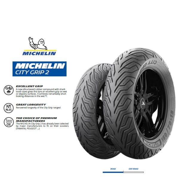 Michelin Tyres City Grip 2 for Scooter | Lazada