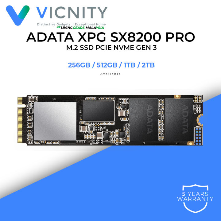 Adata XPG Spectrix SX8200 Pro Pci-e M.2 2280 SSD Solid State Drive ...