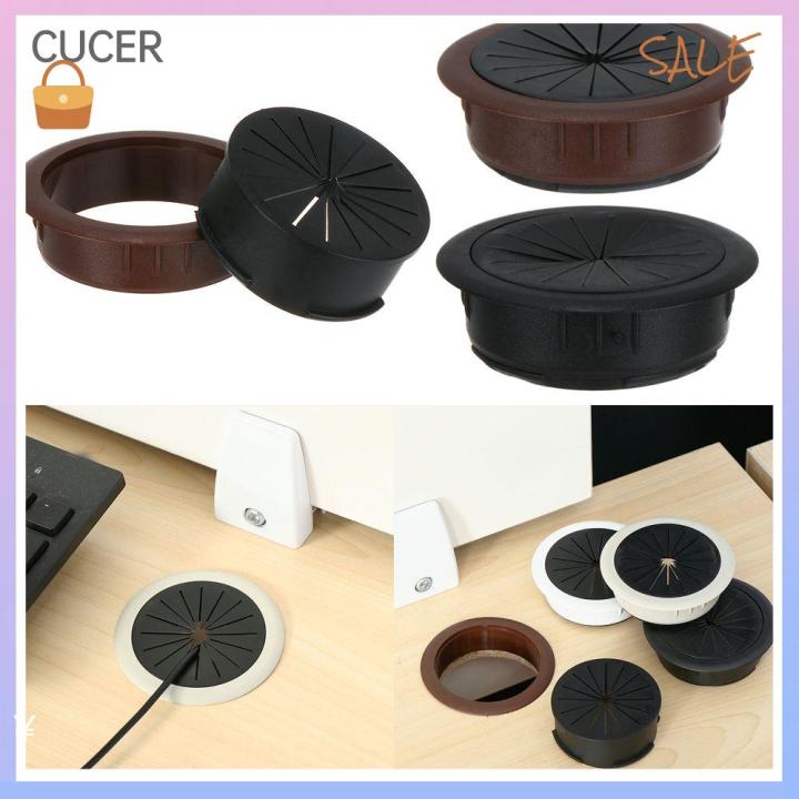 【COD&Ready Stock】Desk Table Wire Hole Cover Computer Grommet Table ...