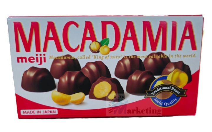Authentic Japan Meiji Macadamia Chocolate 63g | Lazada PH