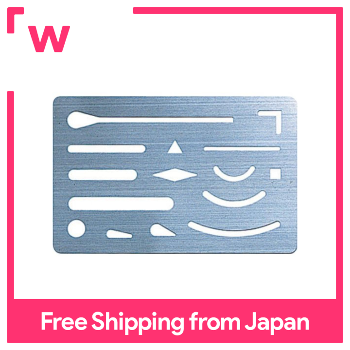 Shinwa Sokutei Eraser plate, stainless steel 70963 | Lazada PH