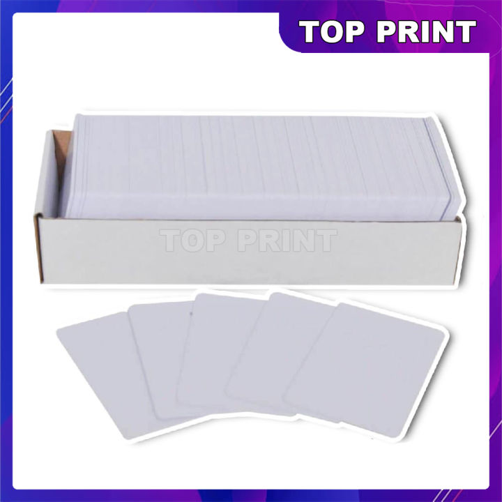 Printable PVC Pre-Cut Cards For Direct ID Printing (200pcs/box) Pre cut ...
