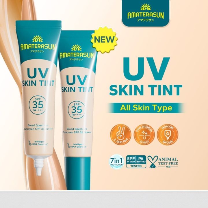 AMATERASUN SkinTint SPF 35 PA++++ Tinted Sunscreen Amaterasu Skin Tint ...