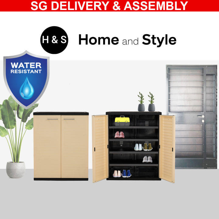 [SG] Quality Water Resistant Shoe Cabinet Outdoor | ASSEMBLY AVAILABLE ...