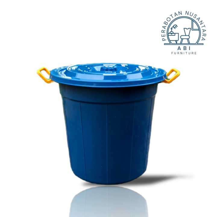 TERLARIS !! Ember Air Plastik Tutup 30 Liter Warna BIRU / Ember Air ...