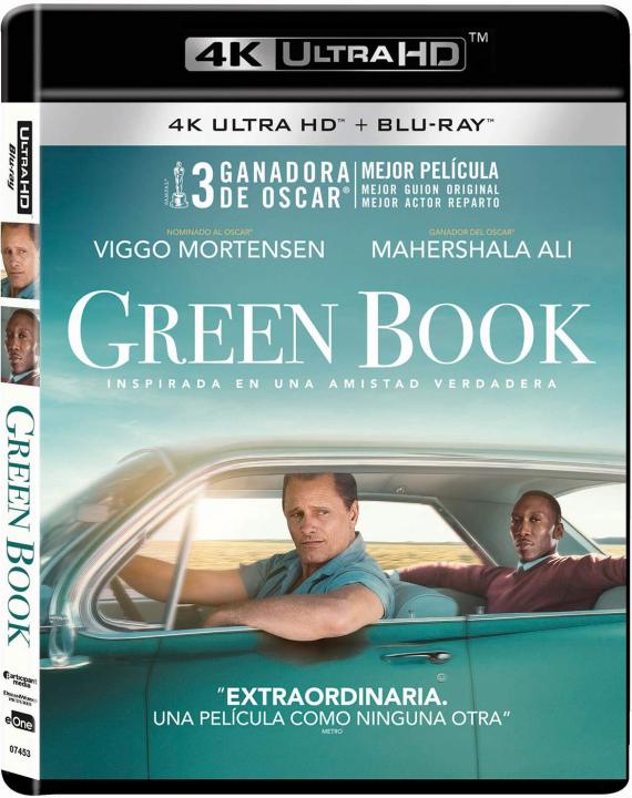 4K UHD Green Book 2018 panoramic soundtrack national Blu ray film disc ...
