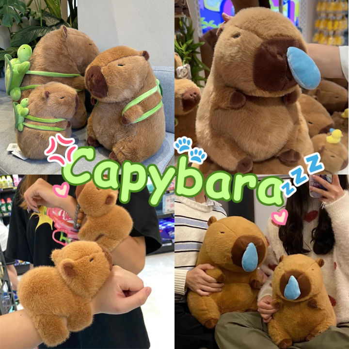 COD ตุ๊กตาคาปิบารา 23/35cm ตุ๊กตาสัตว์ Capybara Toys ขนปุย ของเล่น ของขวัญวันเกิด ของเล่นเด็ก ...