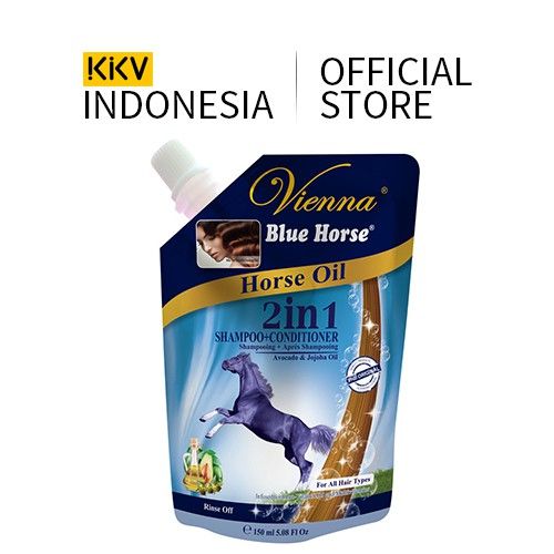 KKV - Vienna B-Horse Shampoo + Conditiner 2in1 pouch 150ml / Shampo ...