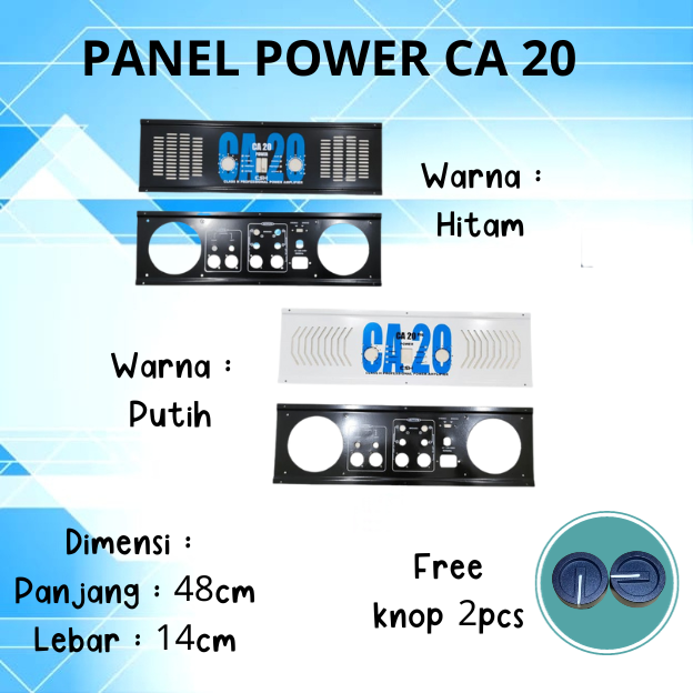 Panel power ca20 ca 20 ampli amplifier PLAT CA 20 | Lazada Indonesia