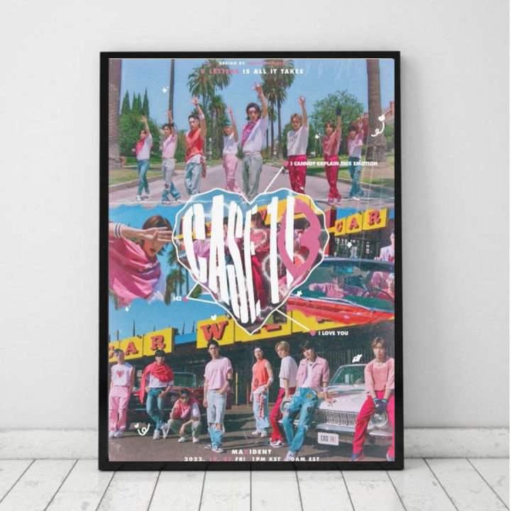 Stray Kids kpop boy group wall poster A3 A4 A5 | Lazada PH