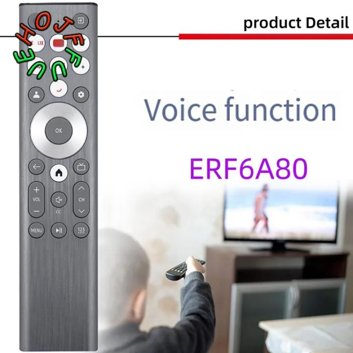 For ERF6A80 Voice Remote Control for A7 U8 Series 4K Smart TV Bluetooth ...