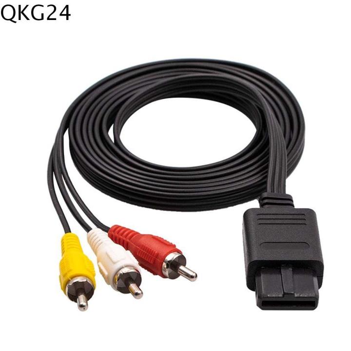 QKG24 GameCube For Super Nintend TV Lead For Nintendo 64 Gamecube ...