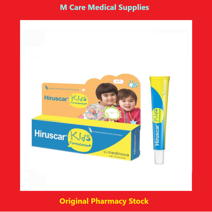 Hiruscar Kids Gel 10g (Gel For Kids Scar & Dark Marks) | Lazada