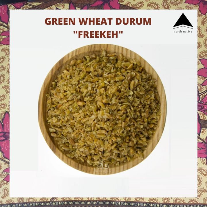 Green Durum Wheat, Freekeh, 500gm, Nutrient dense Rice Alternative ...