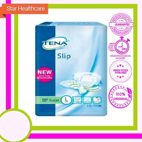 Tena Slip Super Adult Diaper Lazada