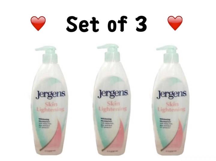 Bigpro ( Set of 3 ) Jergens Skin Lightening Lotion 621ml | Lazada PH