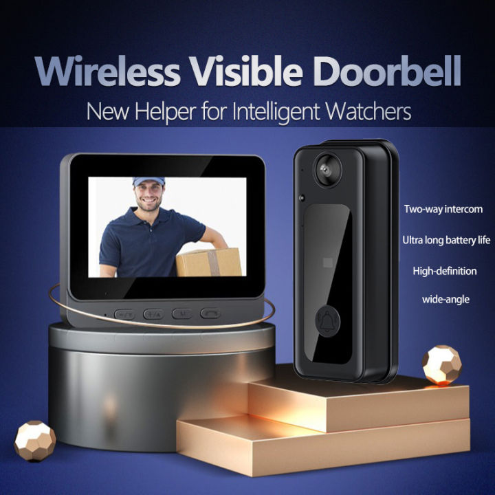 M10 /M15S/M13S Visual intercom doorbell home with screen wireless ...