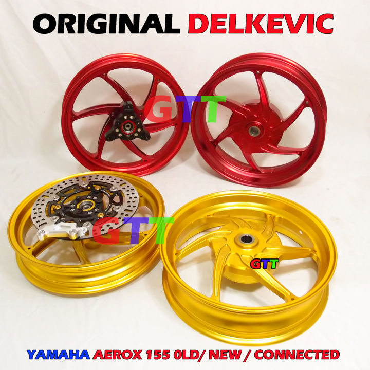 VELG VND AEROX 155 SIX STAR ALUMINIUM CASTING WHEEL | Lazada Indonesia