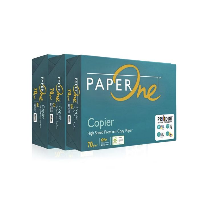 Paper One Bond Paper Short / A4 / Long 70gsm 500 Sheets | Lazada PH