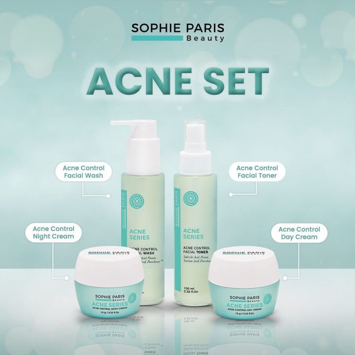 Acne Control Series Perawatan Wajah Berjerawat Hempas Jerawat dalam 7 ...