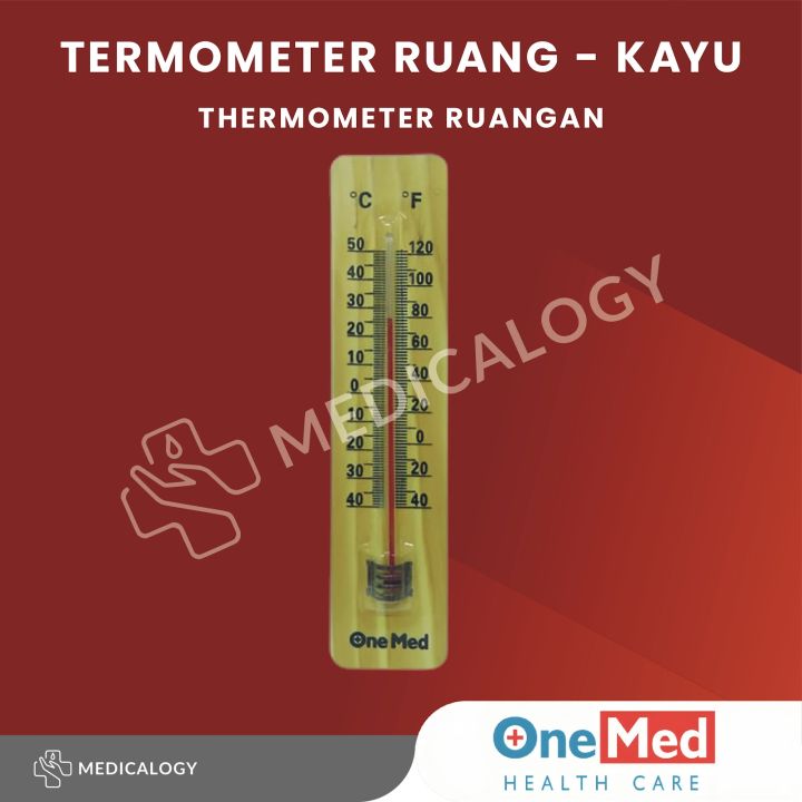 Thermometer Ruang Kayu Onemed | Termometer Alat Ukur Suhu Ruangan ...