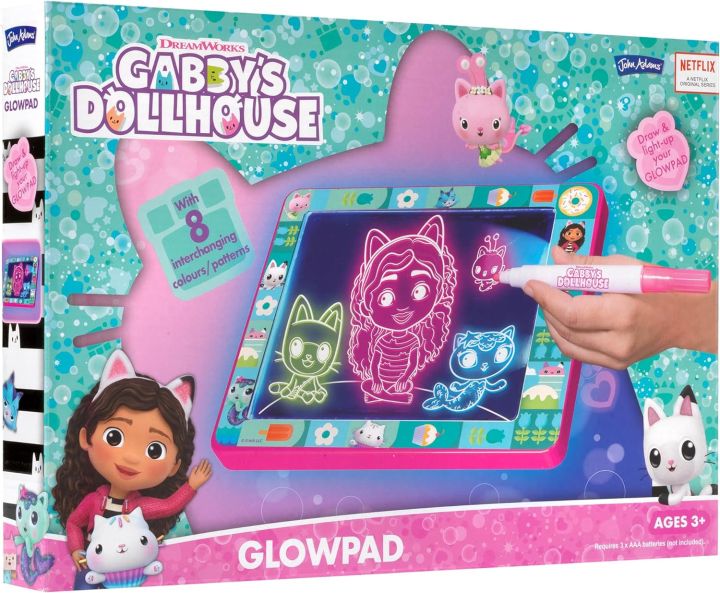 [คูปอง 2 ต่อ] GABBY DOLL GLOW PAD ชุดของเล่นแผ่นวาดรูปเรืองแสง | Lazada ...