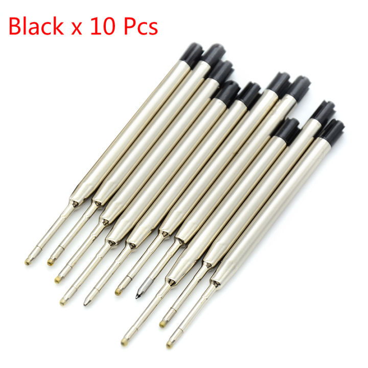 Ministar 10 Pcs blue ink parker style standard 1.0mm ballpoint pen ...