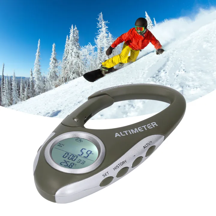 Uxsiya Altimeter Digital Altimeter Barometer Hook ประเภท Azimuth ...