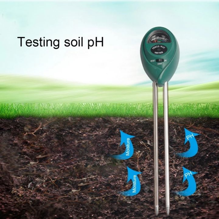 3 In 1 Hydroponics Analyzer Gardening Detector Hygrometer Plant Flowers ...
