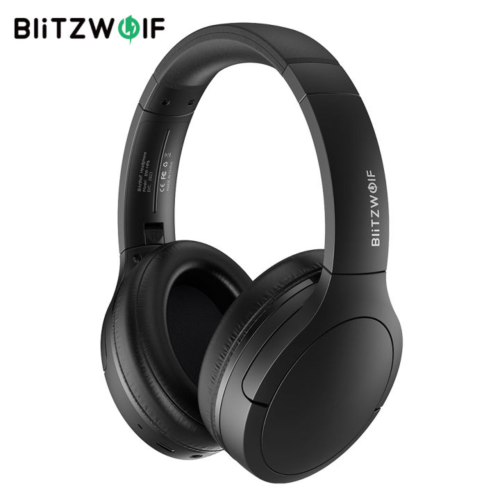 Wireless Earphones BW-HP6 Bluetooth 5.2 ANC Headphones with Type-C Head ...