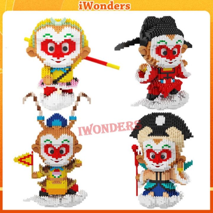Nano Blocks The Monkey King Building Blocks Journey To The West Sun ...