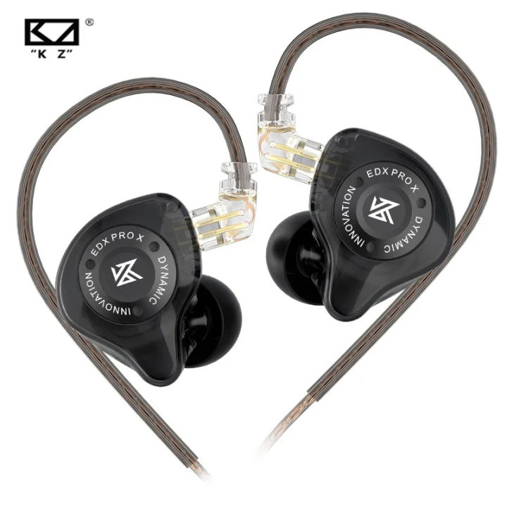 KZ EDX PRO X Dynamic Drive Earphone HIFI Bass Earbud Sport Music ...
