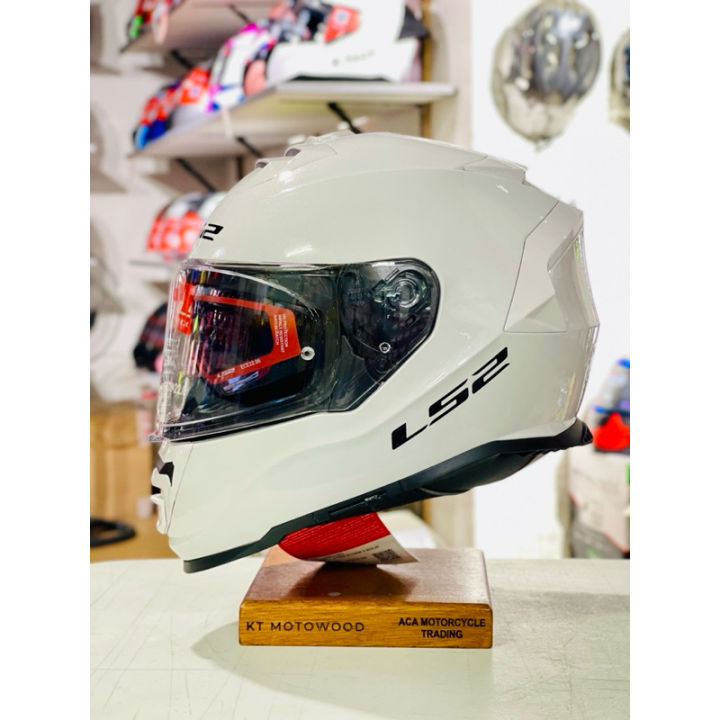 LS2 FF800 Storm II Solid Full-Face Helmet with Dual Visor | Lazada PH