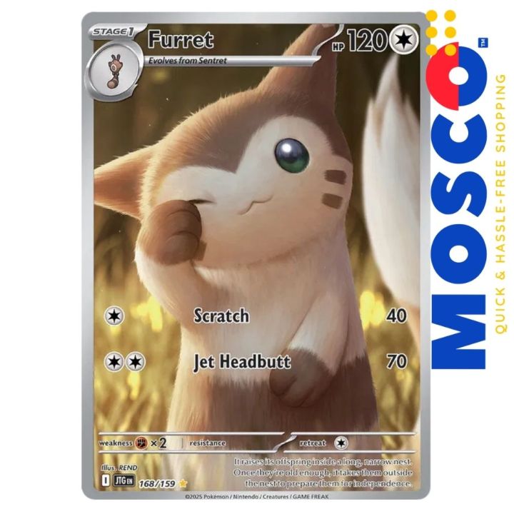 Furret - 168/091 Journey Together | Pokemon TCG | Lazada PH