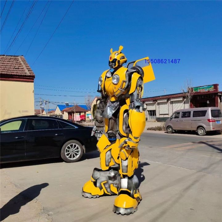 Bumblebee Qitian Dasheng Robot Large-scale Wedding Show Mini-suit Real ...