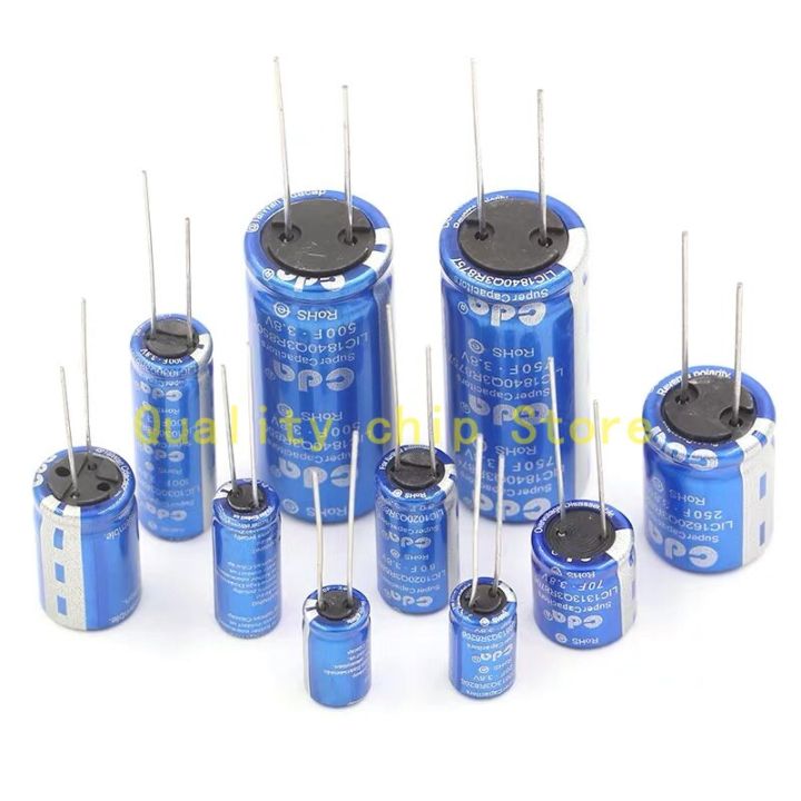 Super Capacitor 3.8V 10F 20F 40F 70F 80F 100F 120F 250F 500F 750F Farad ...