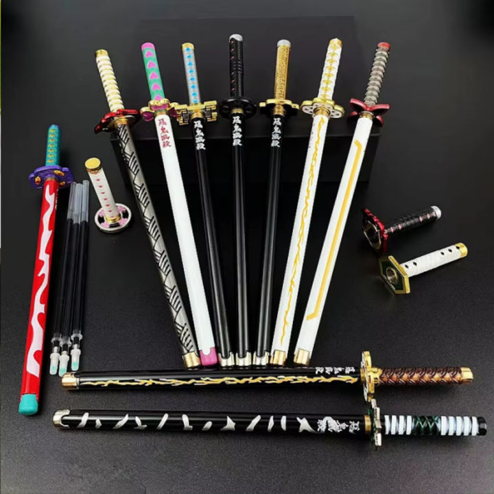 Demon Slayer Giyu Tomioka Nichirin Tokitou Muichirou Gel Pen Anime ...
