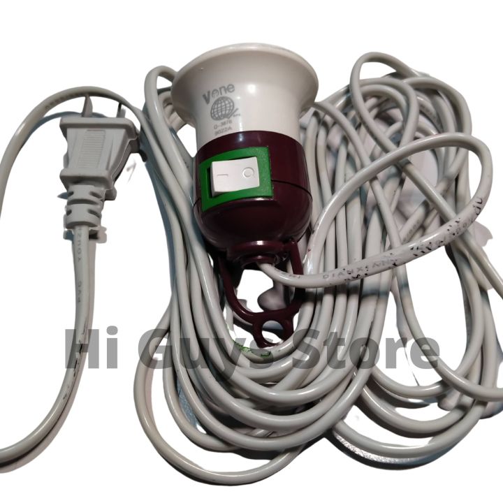 3m, 5m, 8m Light Hanging Extension High quality light bulb socket with ...