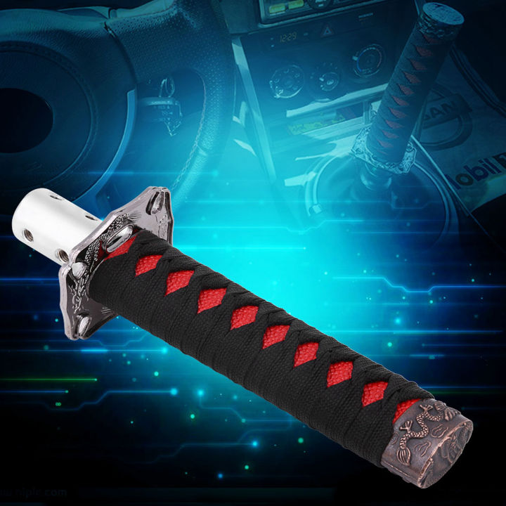 Gear Shift Knob Universal Japanese Sword Car Gear Shift Lever Knob ...