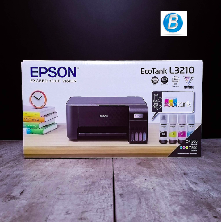 Epson L3210 Multi-Functional Integrated, Ultra-low-cost printing, Mess ...