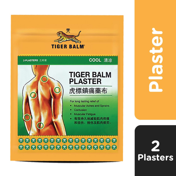 Tiger Balm Cool Plaster Small 2s | Lazada PH