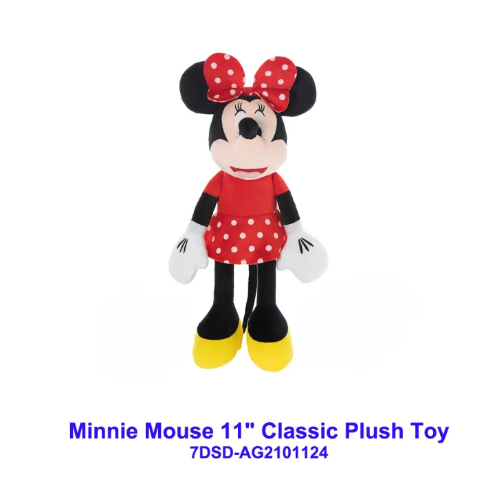 Disney Plush Minnie Mouse 11" Classic Plush Toy | Lazada PH