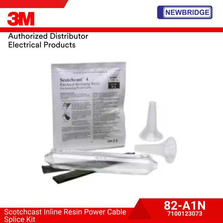3M™ Scotchcast™ Inline Resin Power Cable Splice kit 82-A1N, Up to 2 AWG ...