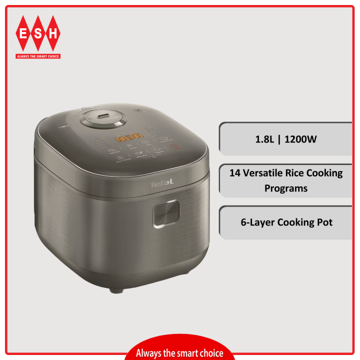 Tefal RK818A 1.8L Rice Master IH Rice Cooker | Lazada