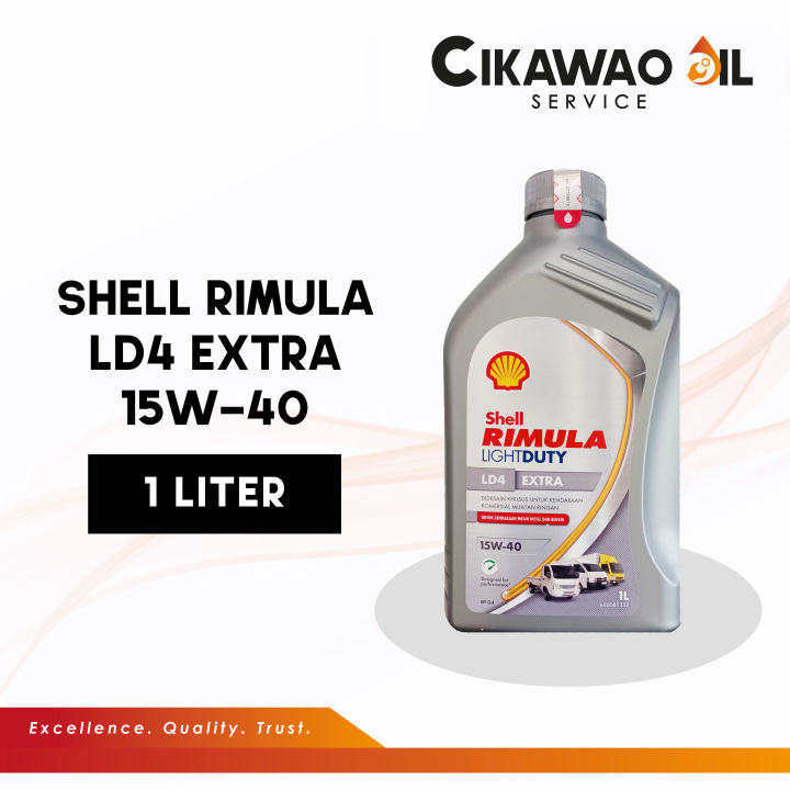 Shell Rimula LD4 Extra 15W-40 1L | Lazada Indonesia