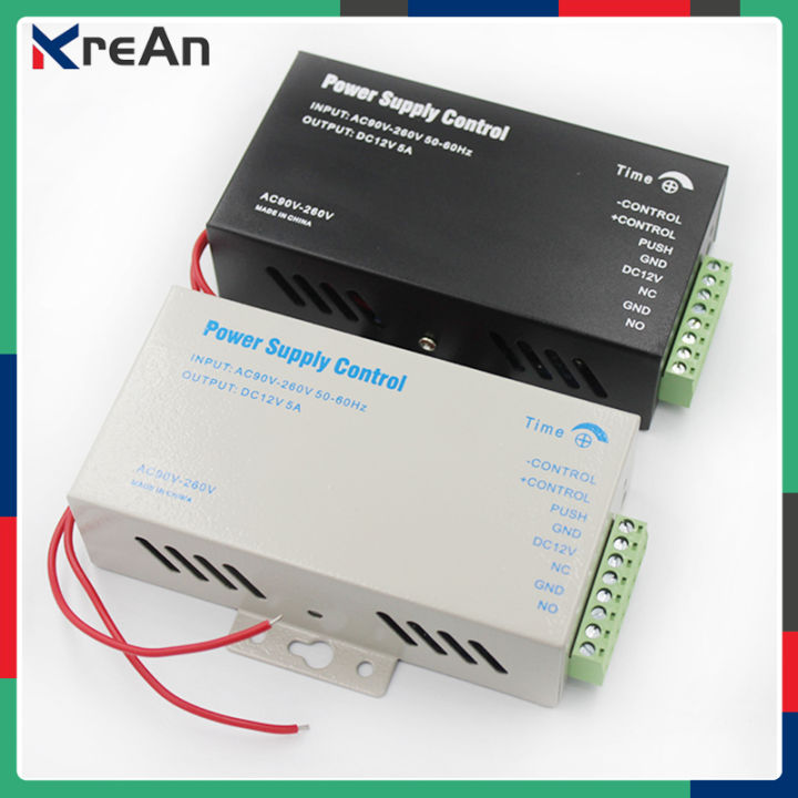 DC 12V Door Access Control system Switch Power Supply 3A 5A AC 110~240V ...