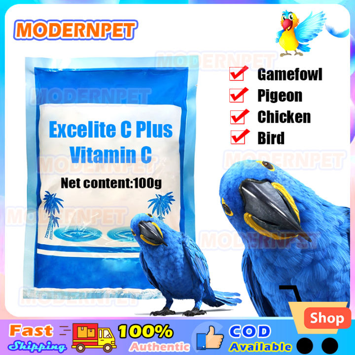 Excelite C Plus 100g Sachet Vitamins+Electrolytes for gamefowl birds ...